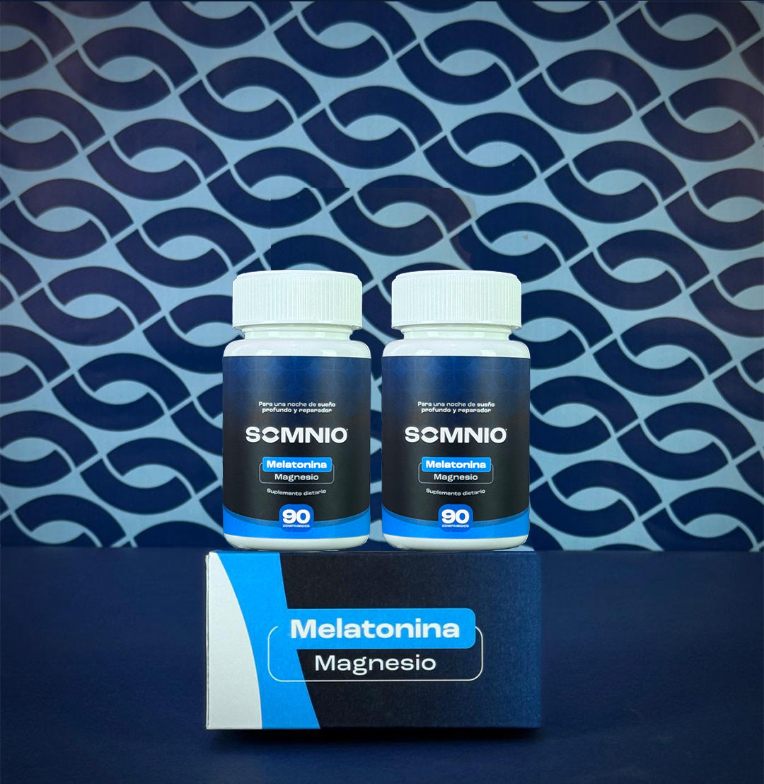2X 90 comprimidos MELATONINA+MAGNESIO – Somnio